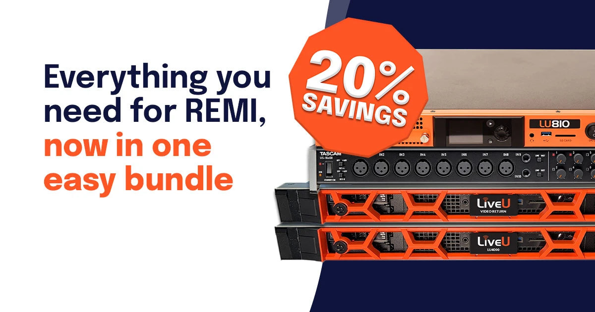 LiveU Ultimate REMI Bundle – store.ear.net